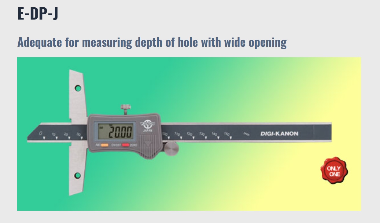 Ichiban Precision Sdn Bhd - Kanon - Kanon Digital Depth Gauge